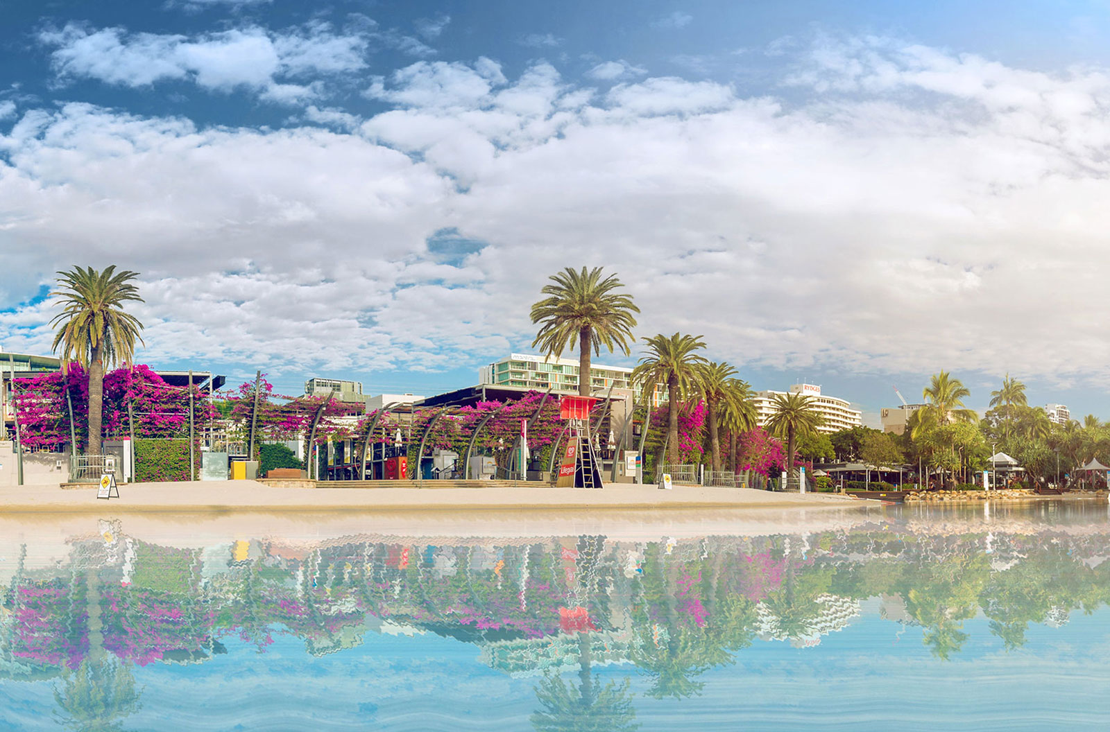 Swimming at South Bank